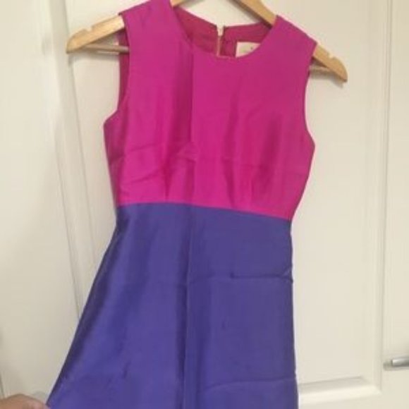 kate spade | Dresses | Kate Spade Colorblock Dress Altered 0p | Poshmark